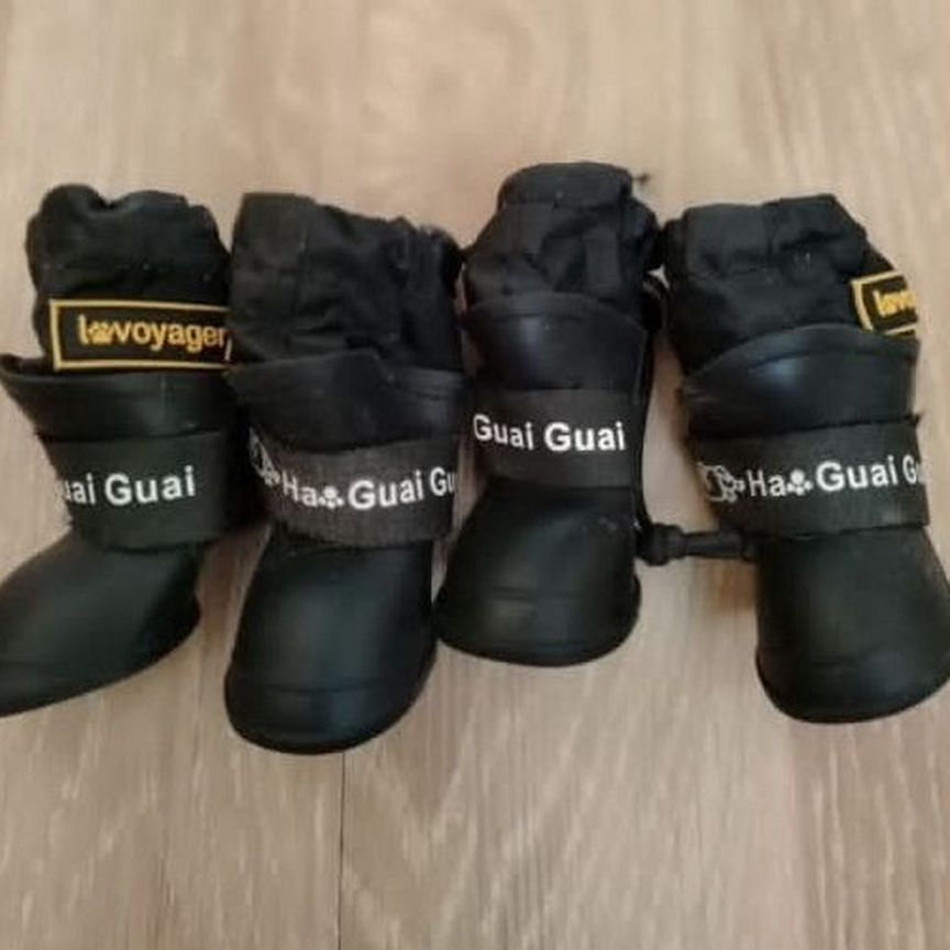 Ботинки утеплённые для маленьких собак