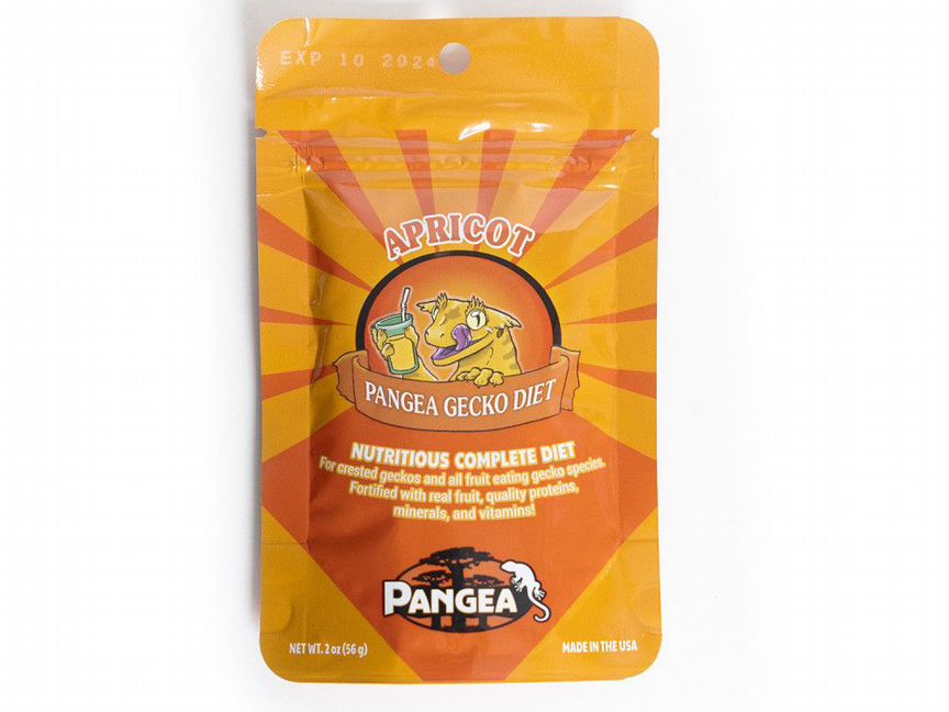 Pangea Gecko Diet with Apricott, 56 г