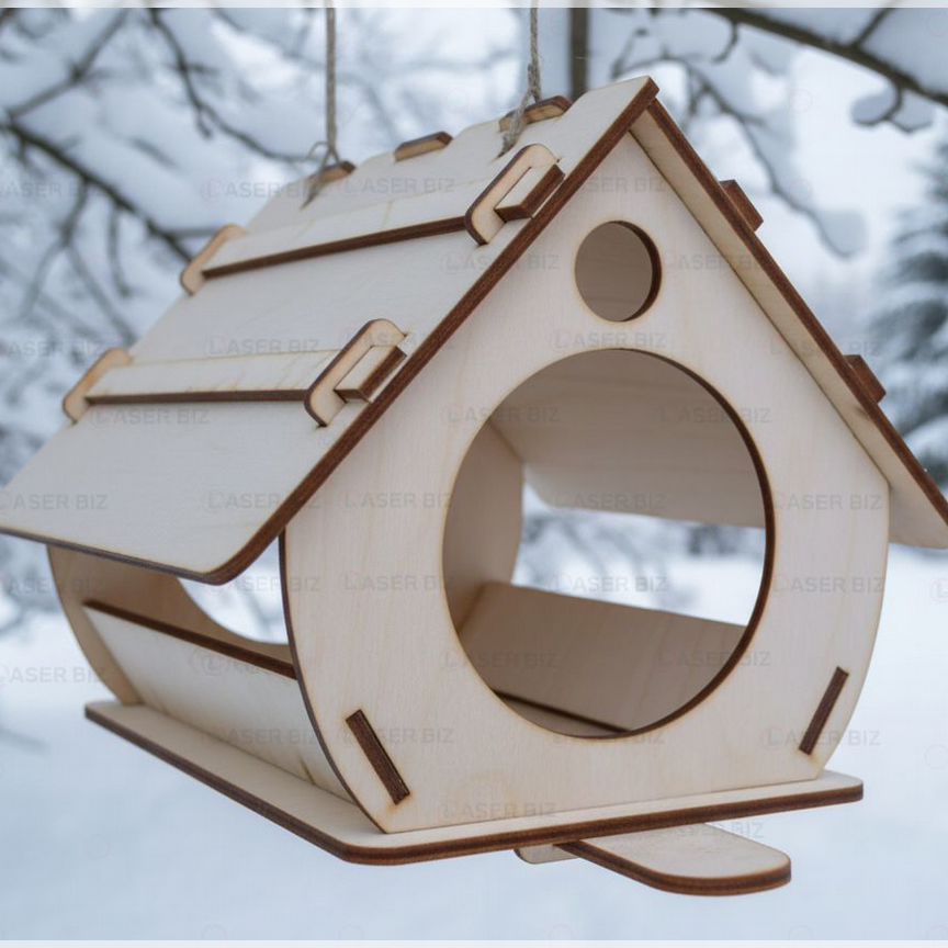 Скворечник из березовой фанеры