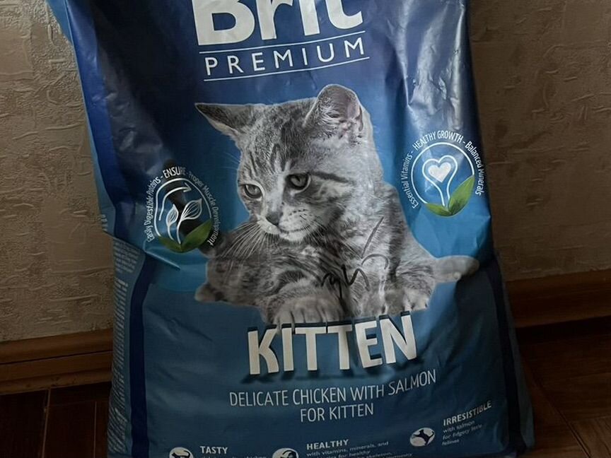 Корм Brit Premium Kitten 8 кг