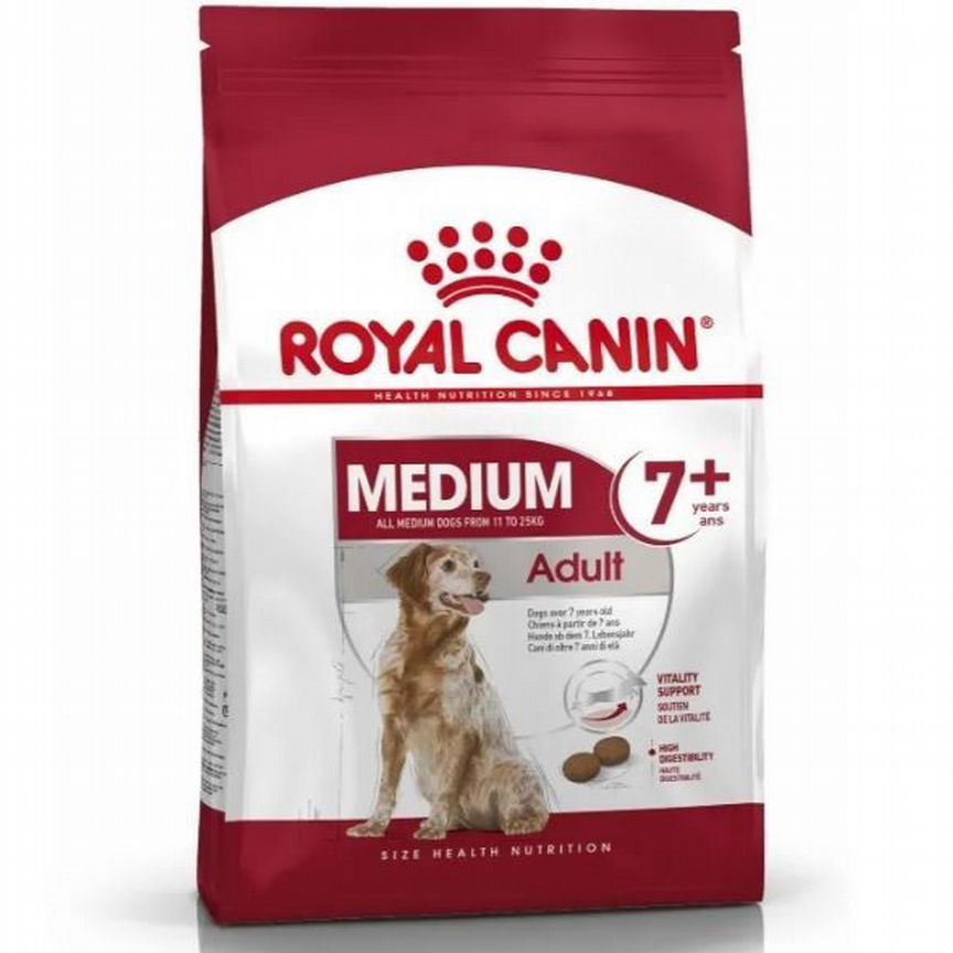 Сухой корм Royal Canin д/взр.собак от 7 лет