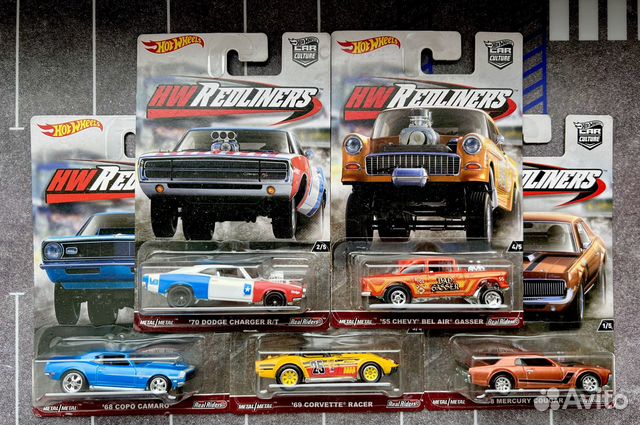 Hot Wheels Car Culture HW Redliners Premium купить в Москве | Хобби и ...