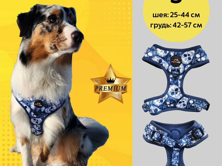 Неопреновая анатомическая шлейка, Краниум, S