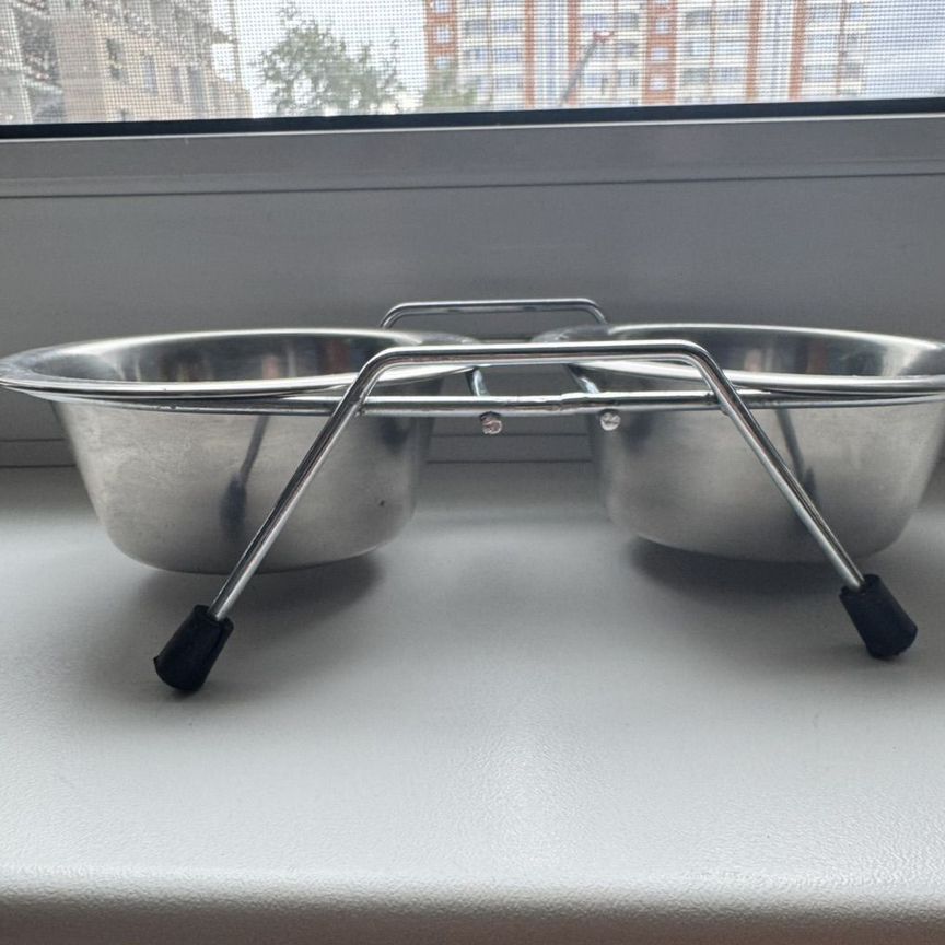 Миска двойная для кошек