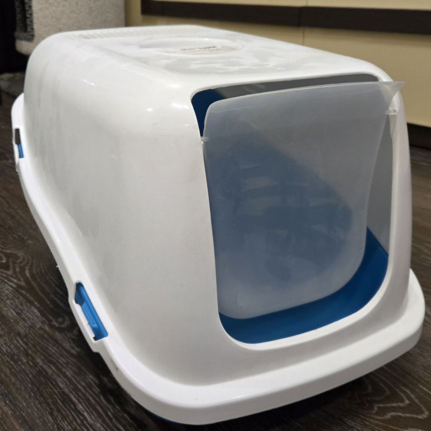 Закрытый лоток для кошек большой