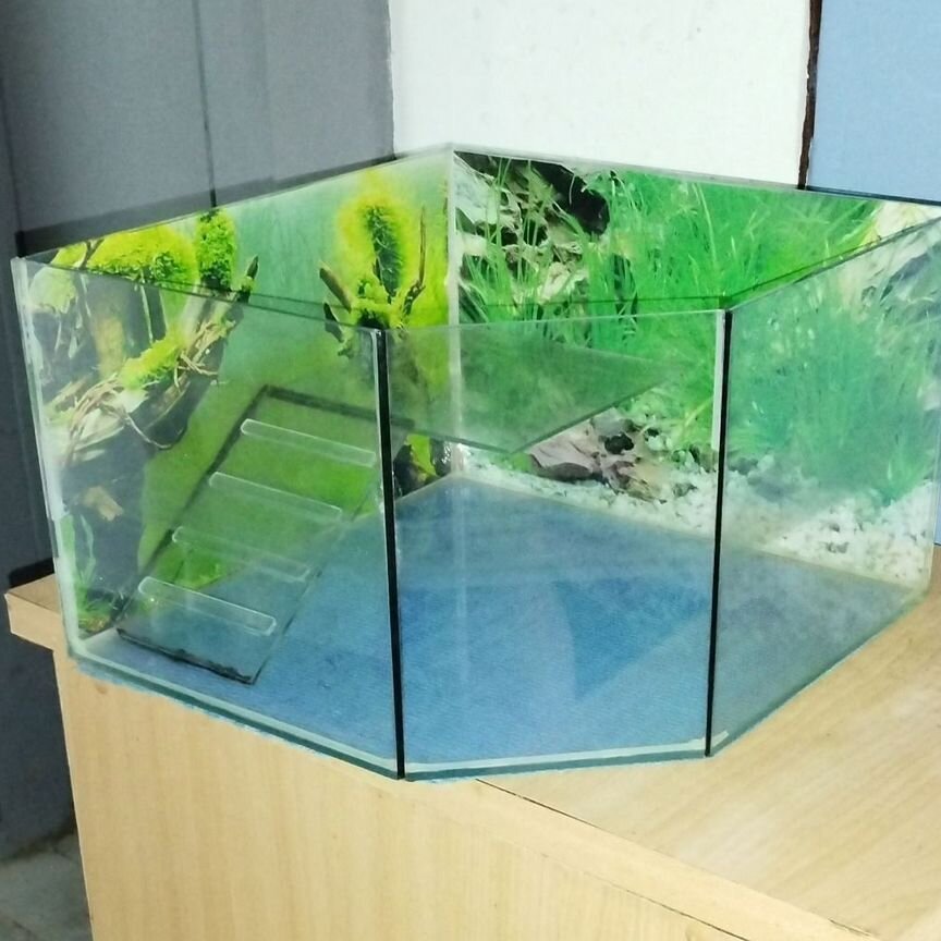 Террариум для черепахи бу на 40 литров