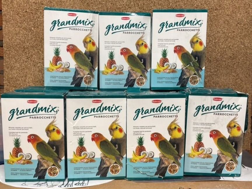 Корм для средних попугаев