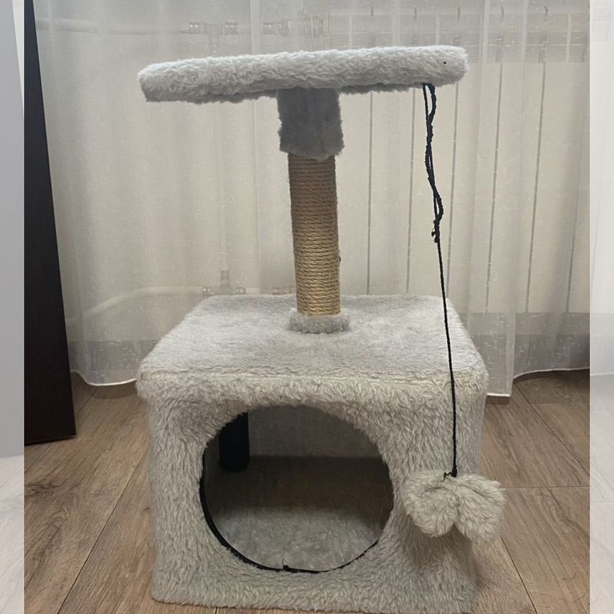 Когтеточка домик для кошки