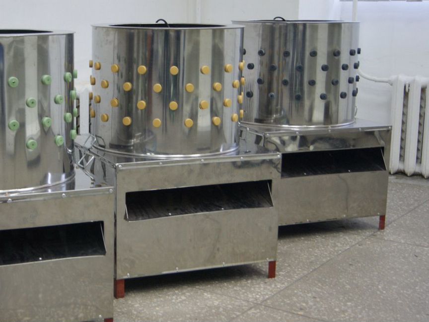 Перосъемная машина для бройлеров уток гусей индеек