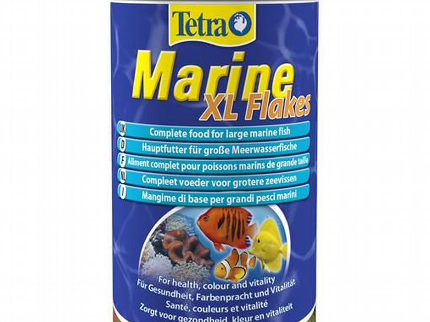 TetraMarine Flakes XL 500мл Корм для морских рыб