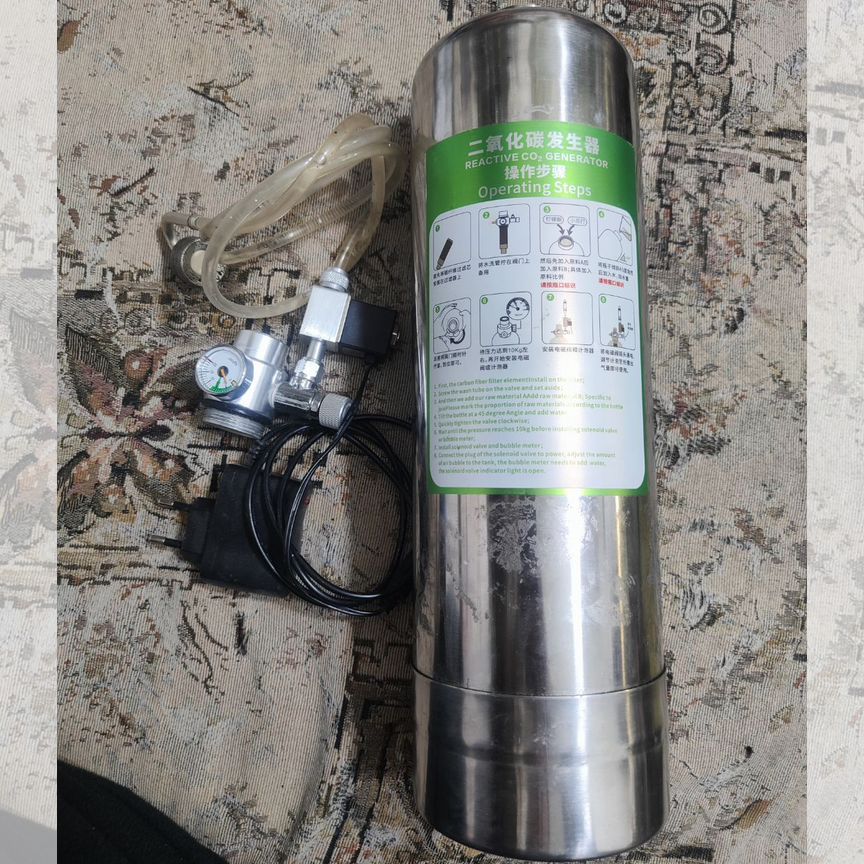 Баллон со2 для аквариума