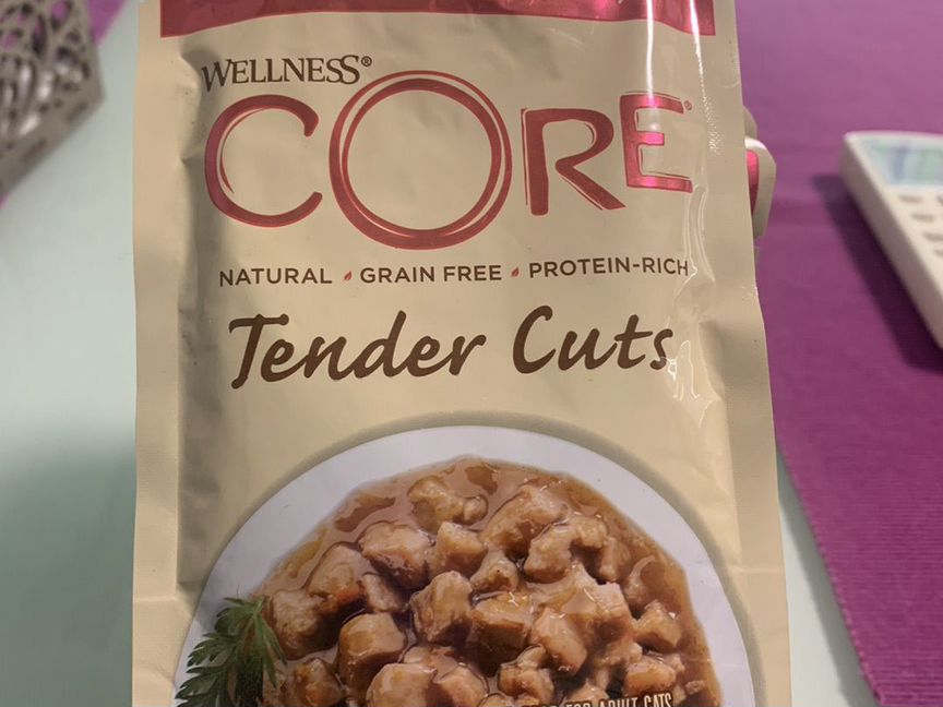 Core tender cuts паучи для кошек