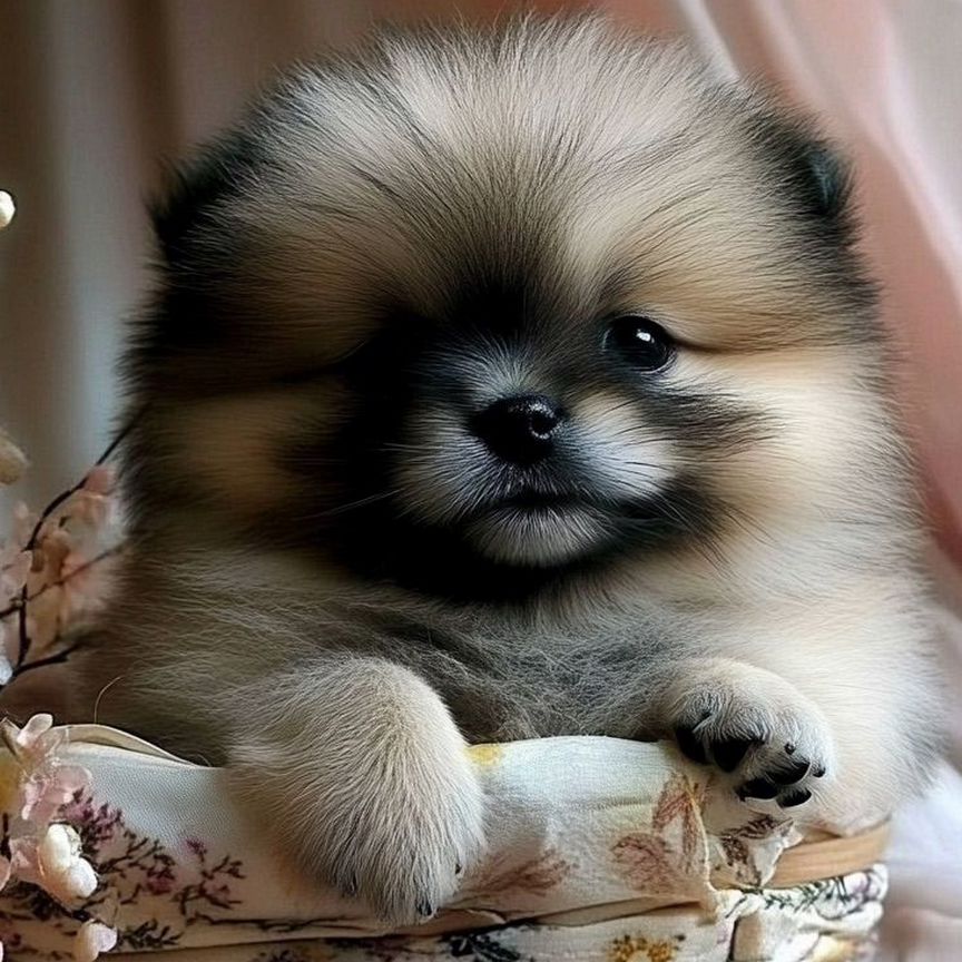 Померанский шпиц, щенок