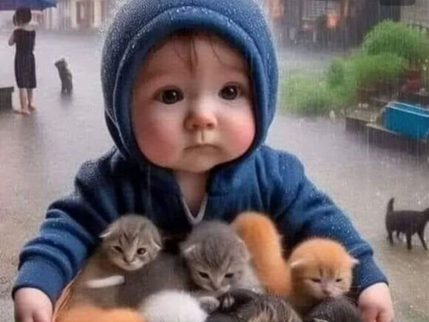 Нашли котенка