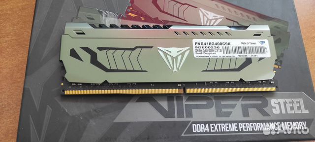 Оперативная память DDR4 4000Mhz 8gb PVS416G400C9K купить в Москве ...