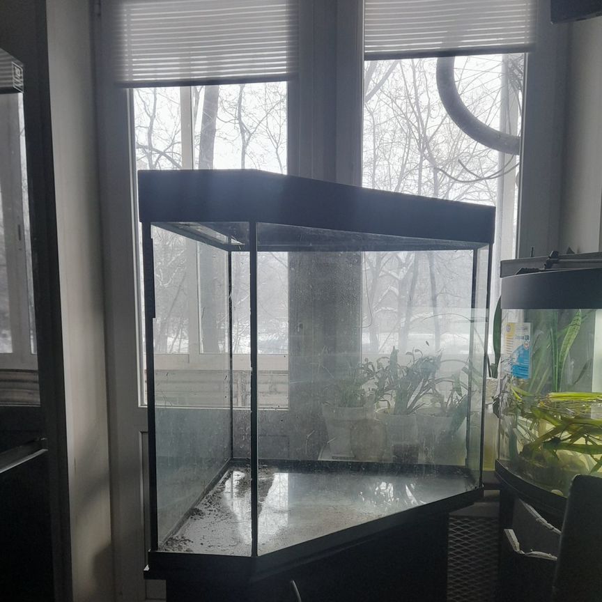 Аквариум 190л угловой с протечкой