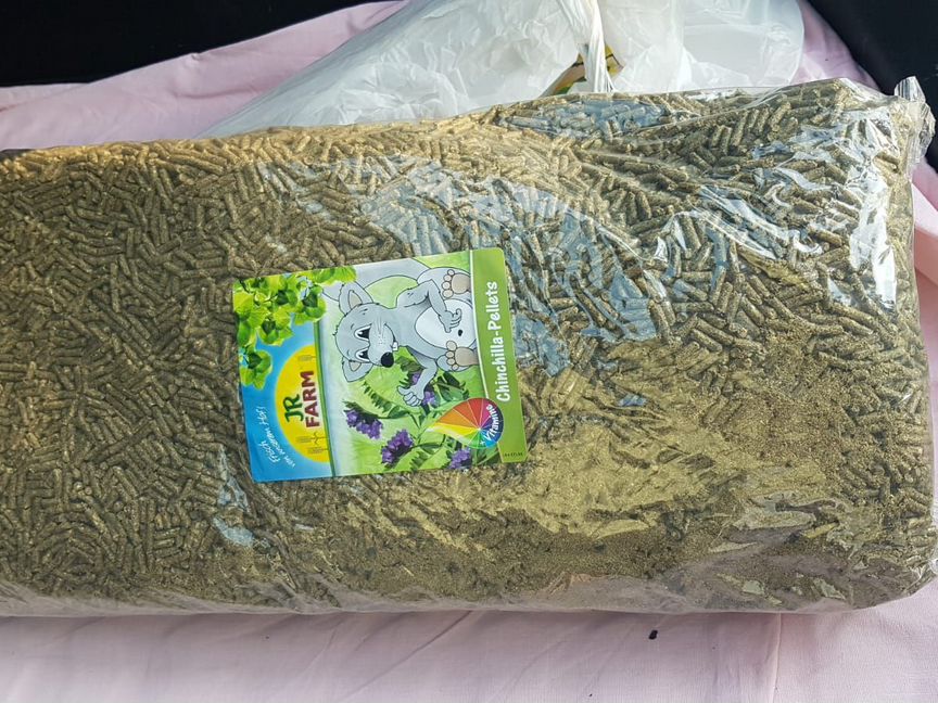 Корм для шиншилл JR farm pellets пачка 5кг
