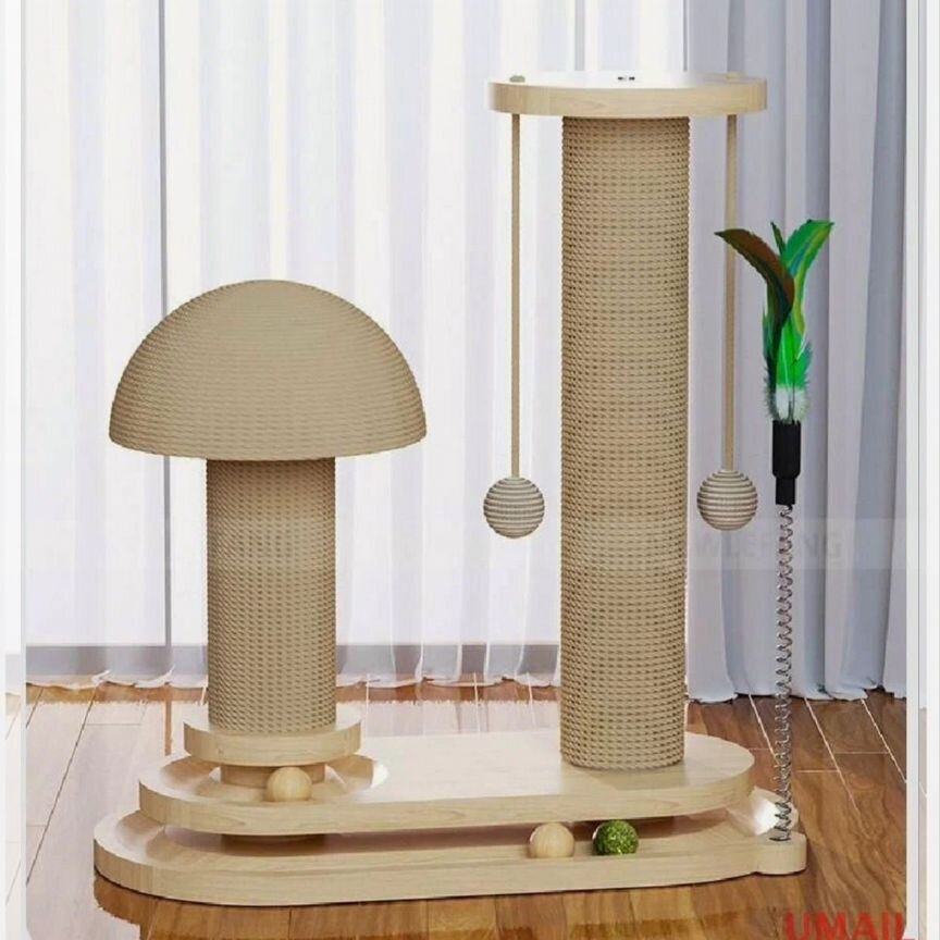 Когтеточка игровой комплекс для кошек