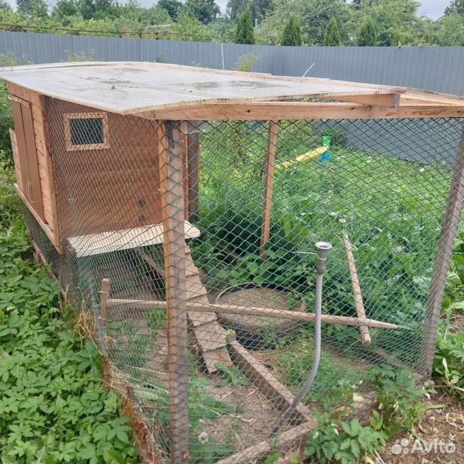 Курятник летний