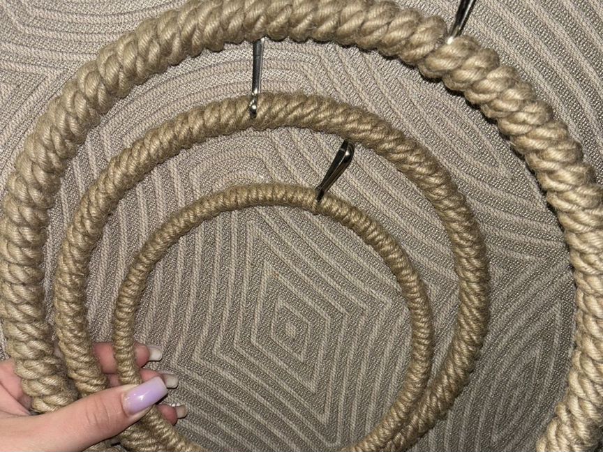 Джутовые кольца для птиц