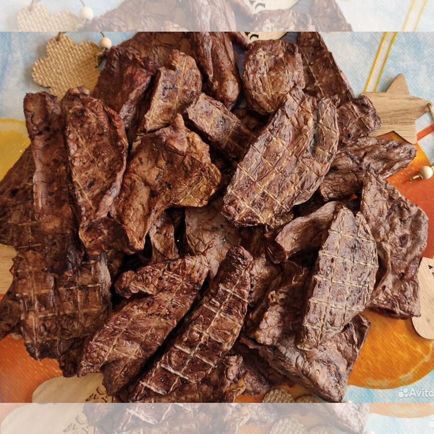Сушёные натуральные лакомства для собак