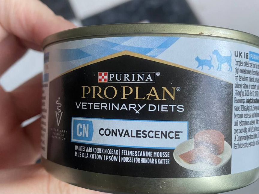 Коробка -12 банок паштета ProPlan Convalescence