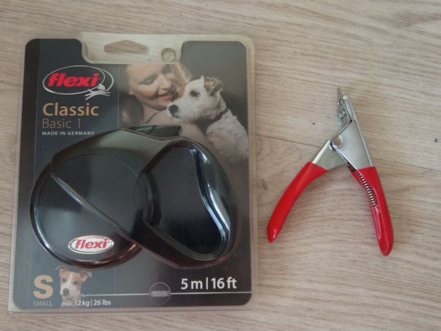 Поводок рулетка flexi 5м и когтерезка