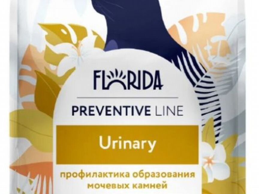 Сухой корм для кошек Florida Urinary 6 кг при мкб