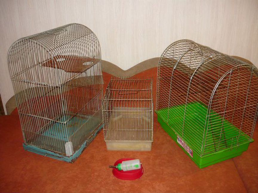 Клетки для мелких грызунов и птиц