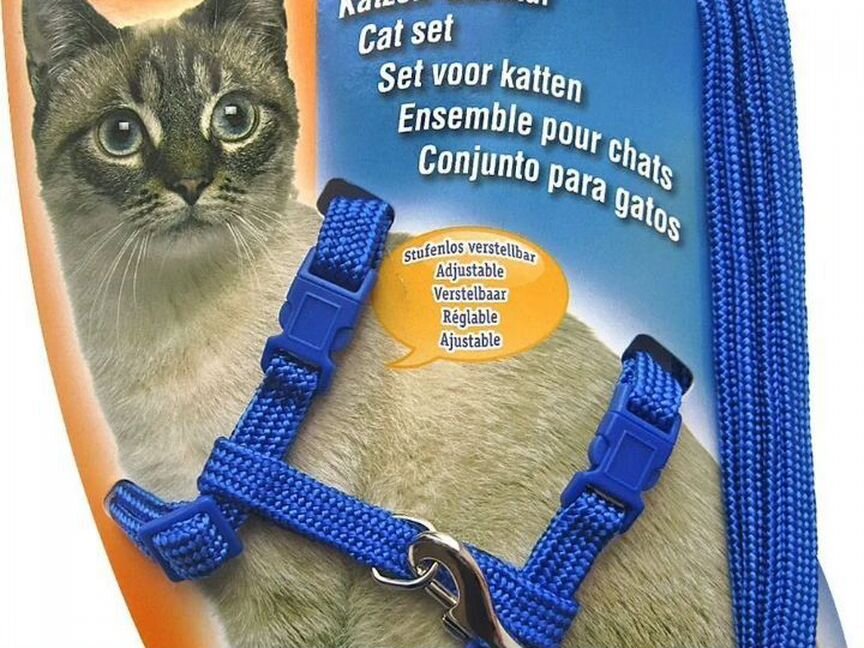 Продам шлейку с поводком для кошек