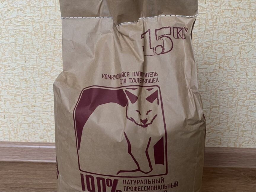 Комкующийся наполнитель для кошачьего туалета