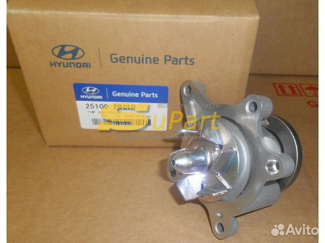 Помпа (насос водяной) Solaris (2010-2016) Rio (201 купить в Москве ...