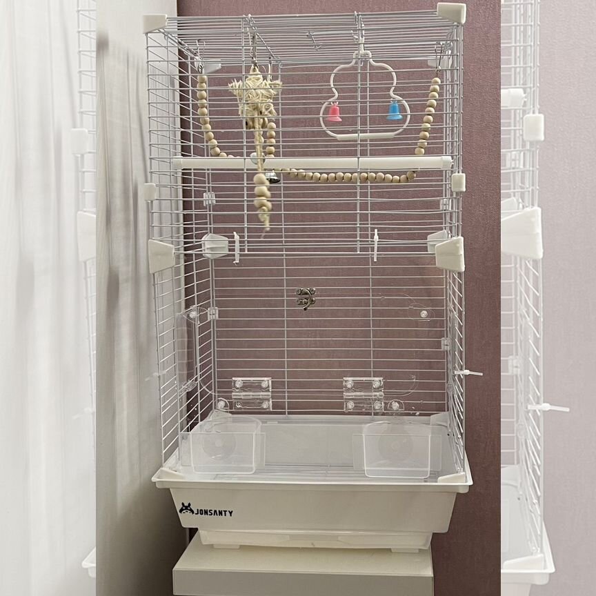 Большая клетка для попугая