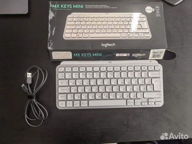Logitech mx keys mini белая купить в Москве | Электроника | Авито