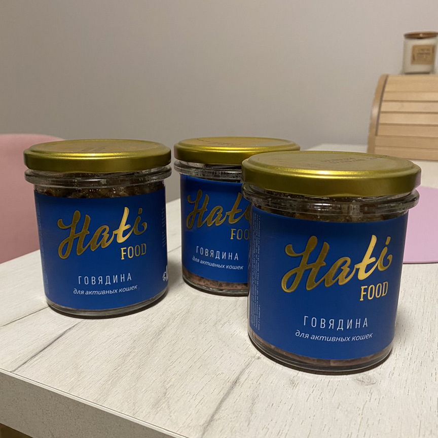 Клрм для кошек влажный hati