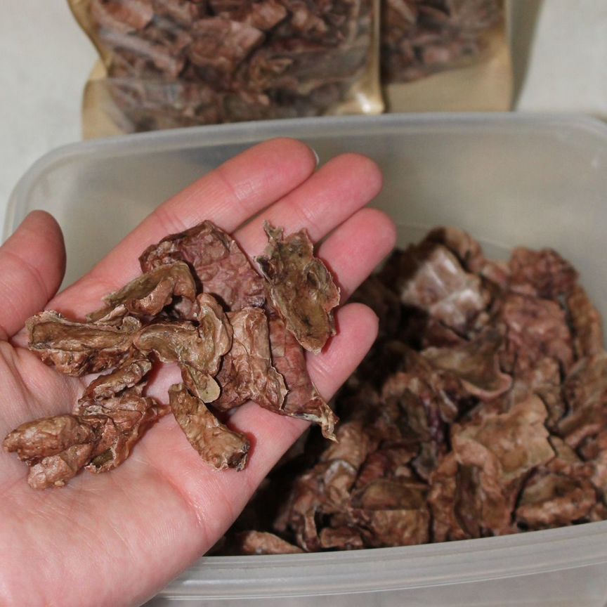 Лакомства для собак/ легкое говяжье