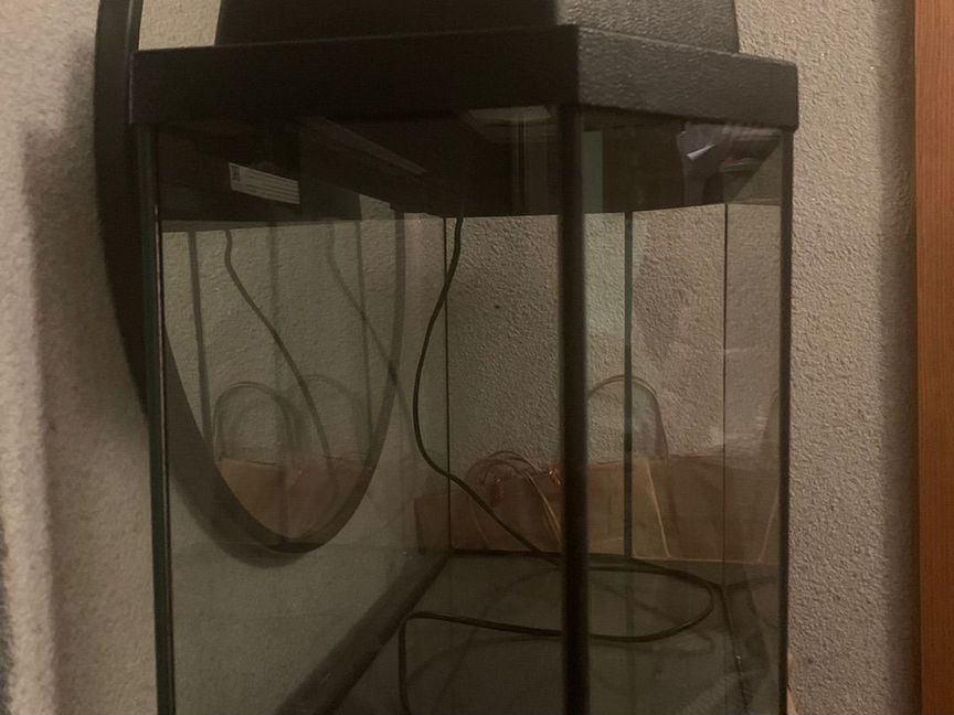 Панорамный аквaриум на 50 литров