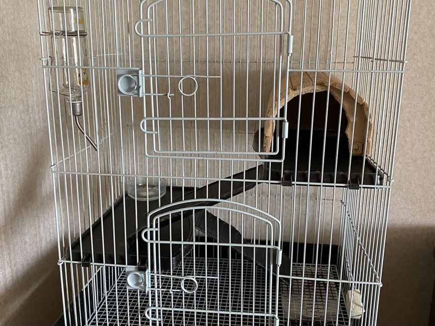 Клетка для Шиншиллы б/у (отдам бесплатно)