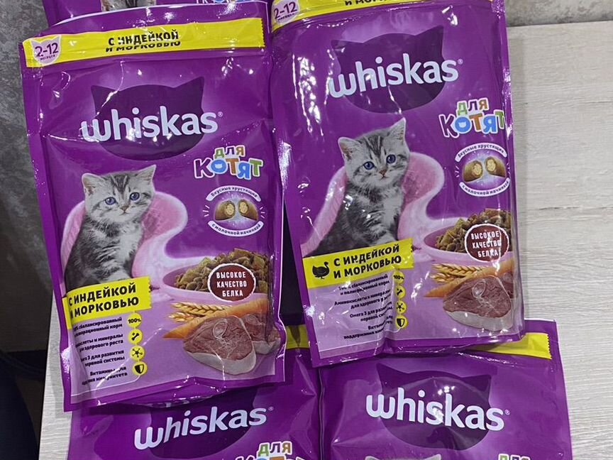 Корм для котят whiskas
