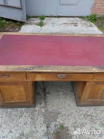 Стол письменный, 1950е, массивный купить в Томске | Товары для дома и ...