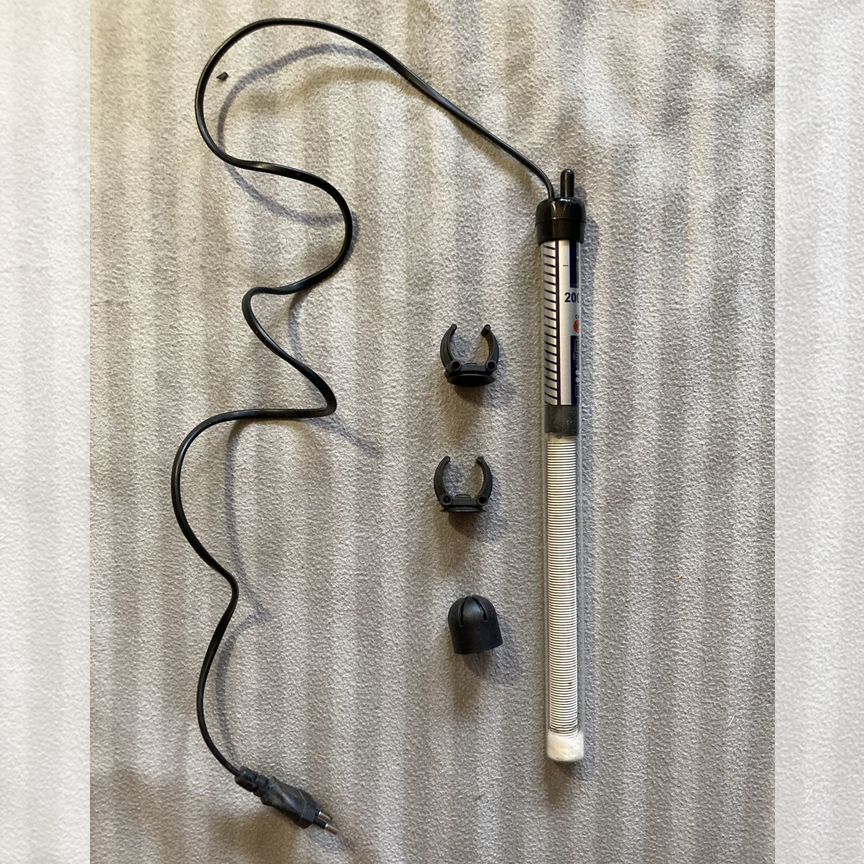 Водонагреватель для аквариума 200W на 130-200л