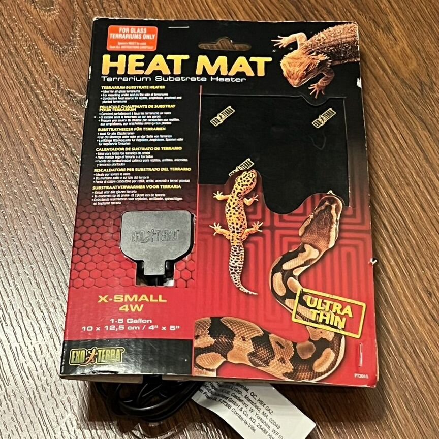 Термоковрик для рептилий