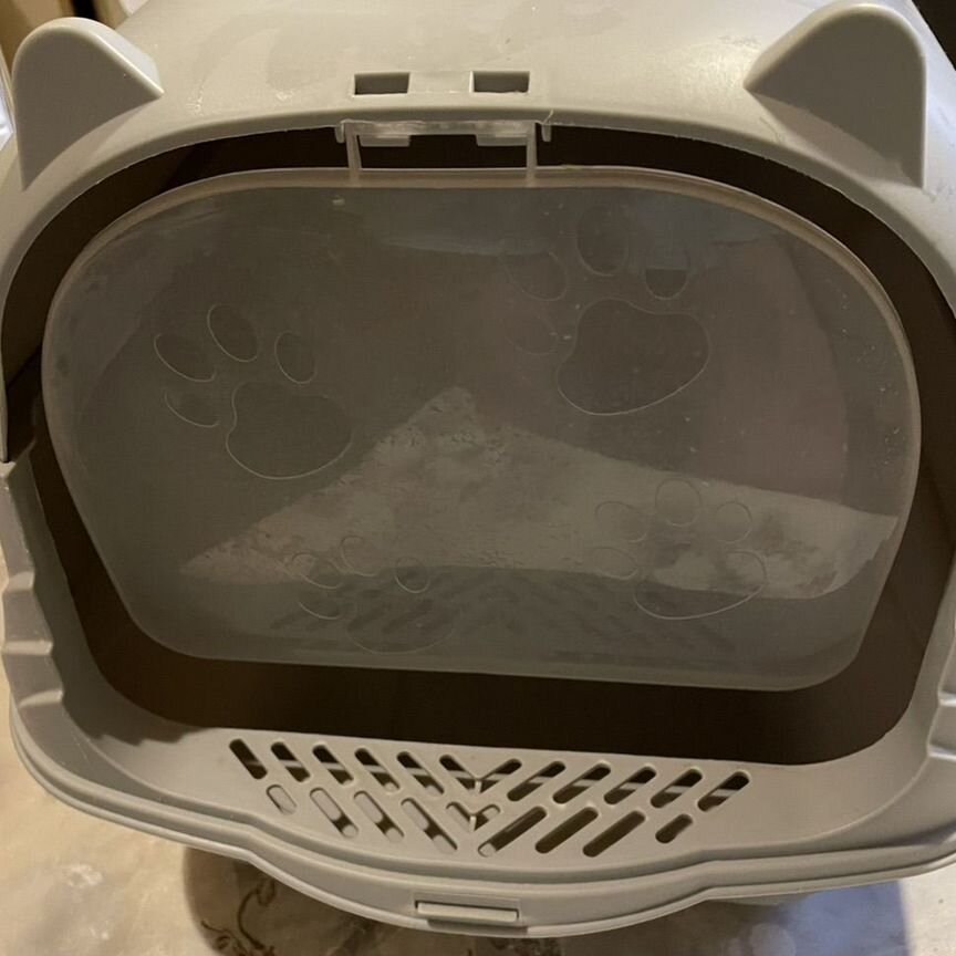 Туалет домик для кошек