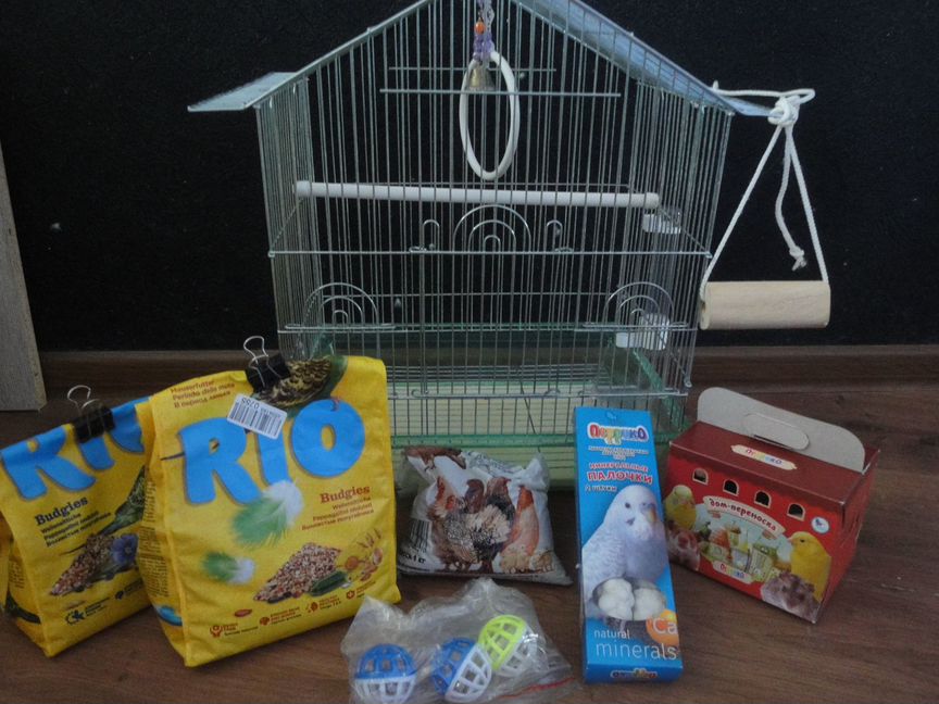 Клетка корма игрушки ракушка