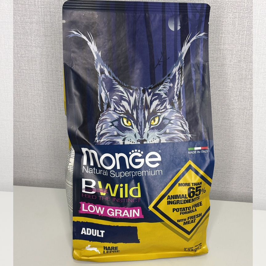 Корм для кошек monge