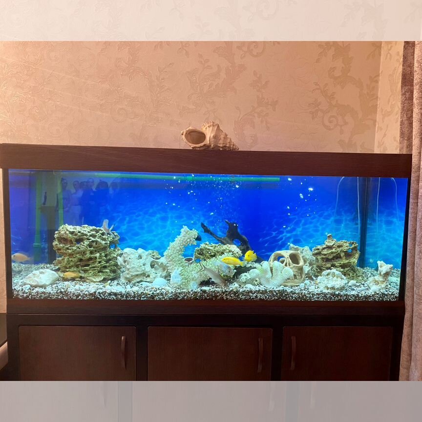 Аквариум с тумбой 400 литров