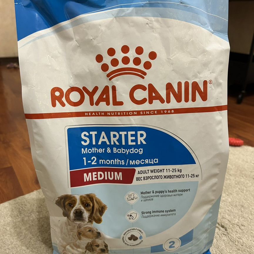 Корм для собак royal canin medium starter