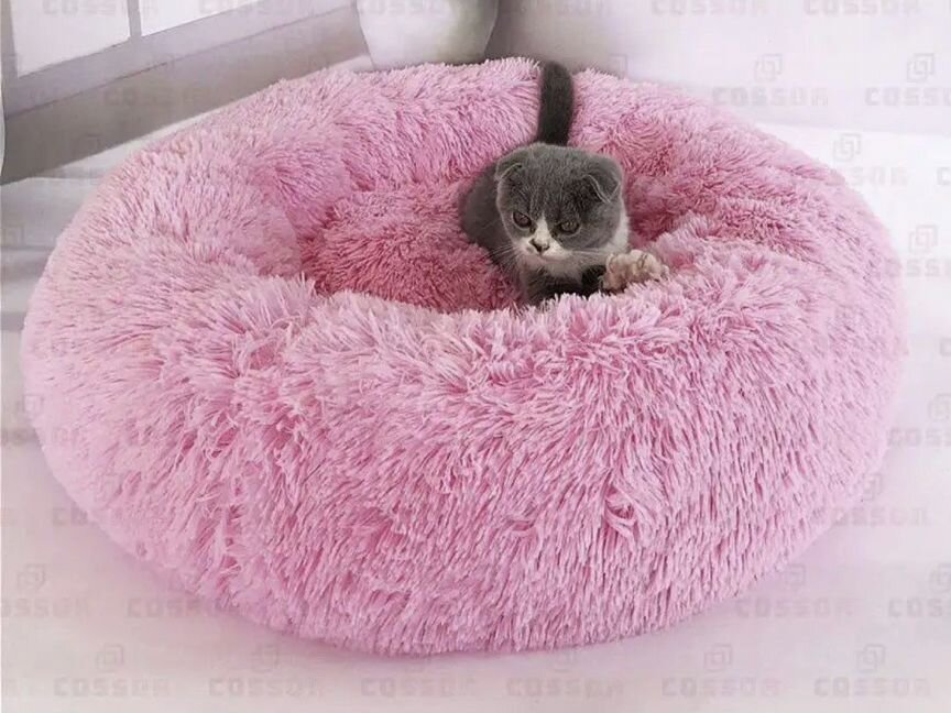 Лежанка "бублик" для котов, собак