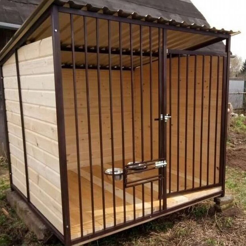 Вольер для собак уличный готовый