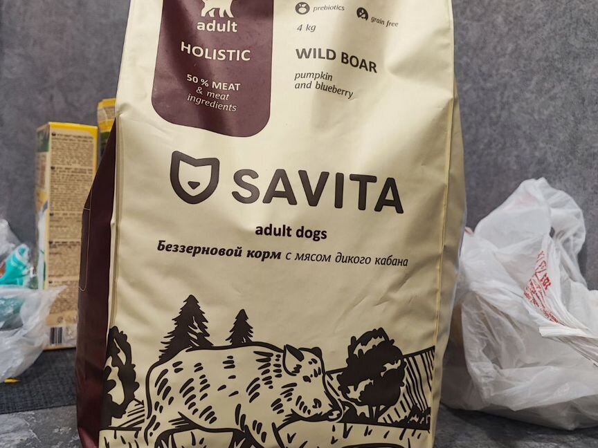 Savita корм для собак 4кг